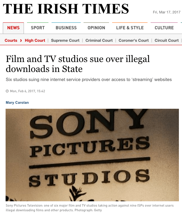 IRISH TELEVISION VIEWING IN A NOT SO GLOBAL TELEVISION ECONOMY by Sarah ...